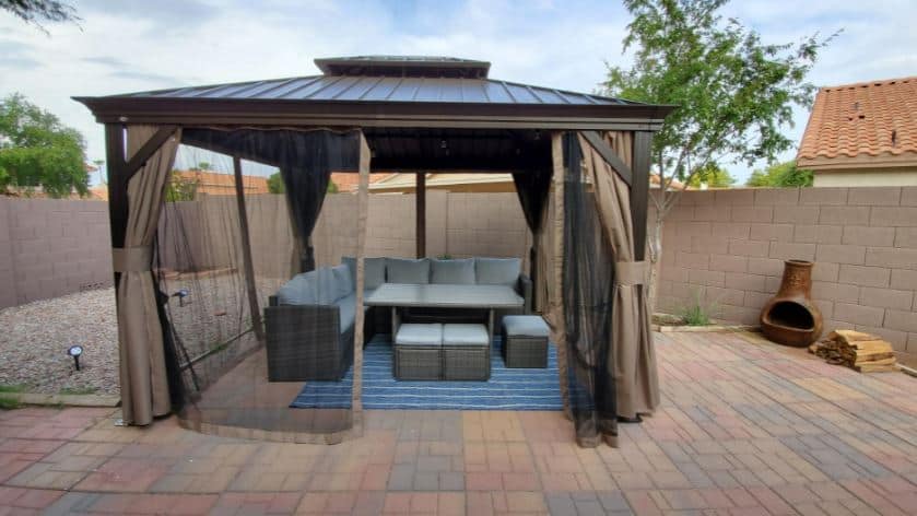 4 Must-Have Gazebo Features To Combat The Rain, Wind & Snow - Diehard ...